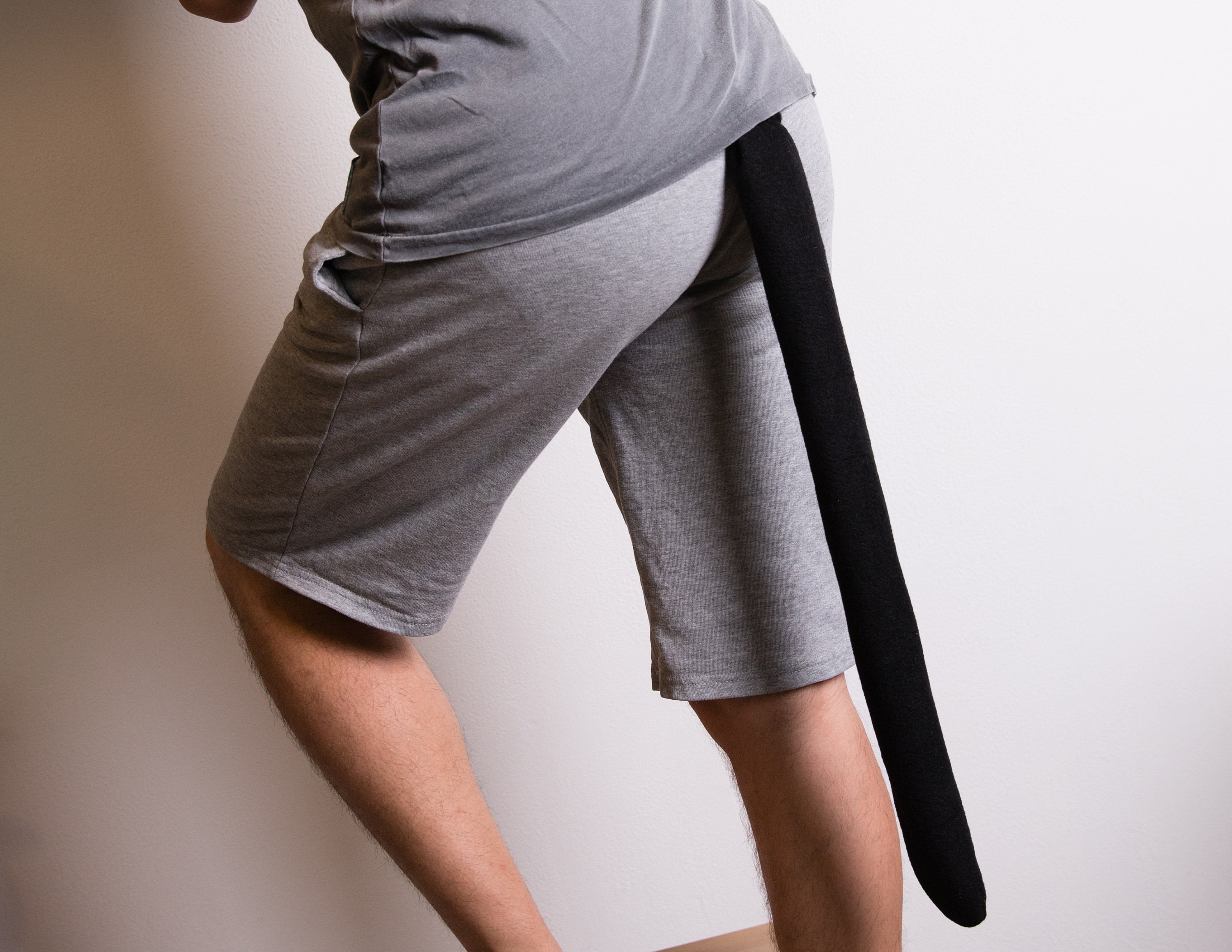 Black Panther Tail Soft Animal Tail Dress Up Black Cat | Etsy