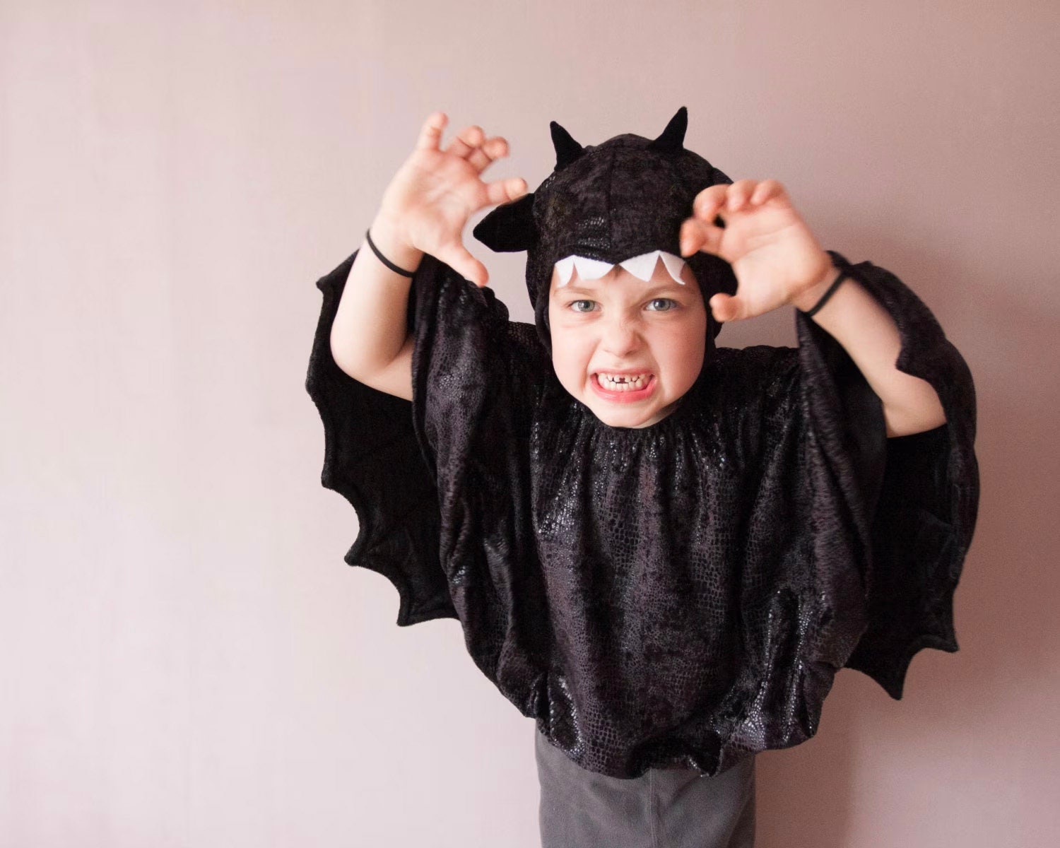 Black Scaly Dragon Costume for Kids - Perfect for Halloween or Carnival ...