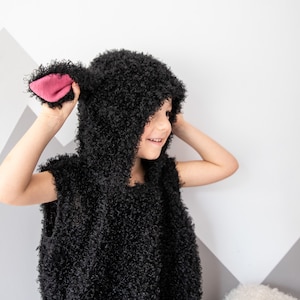 Black Sheep Costume, Toddlers Halloween Costume for Boy or Girl, Fluffy ...