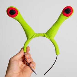 Green Alien Eyes Headband, Halloween Costume, Alien Cosplay Accessory ...