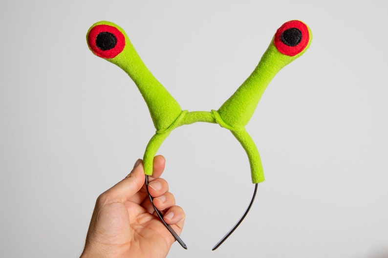 Green Alien Eyes Headband Halloween Costume Alien Cosplay - Etsy