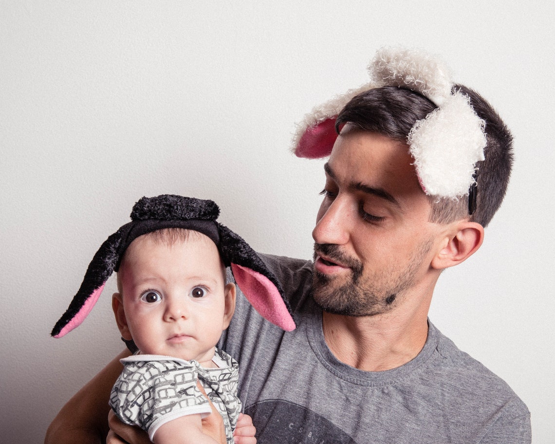 Sheep Ears Headband Black Sheep Ears White Sheep Ears - Etsy