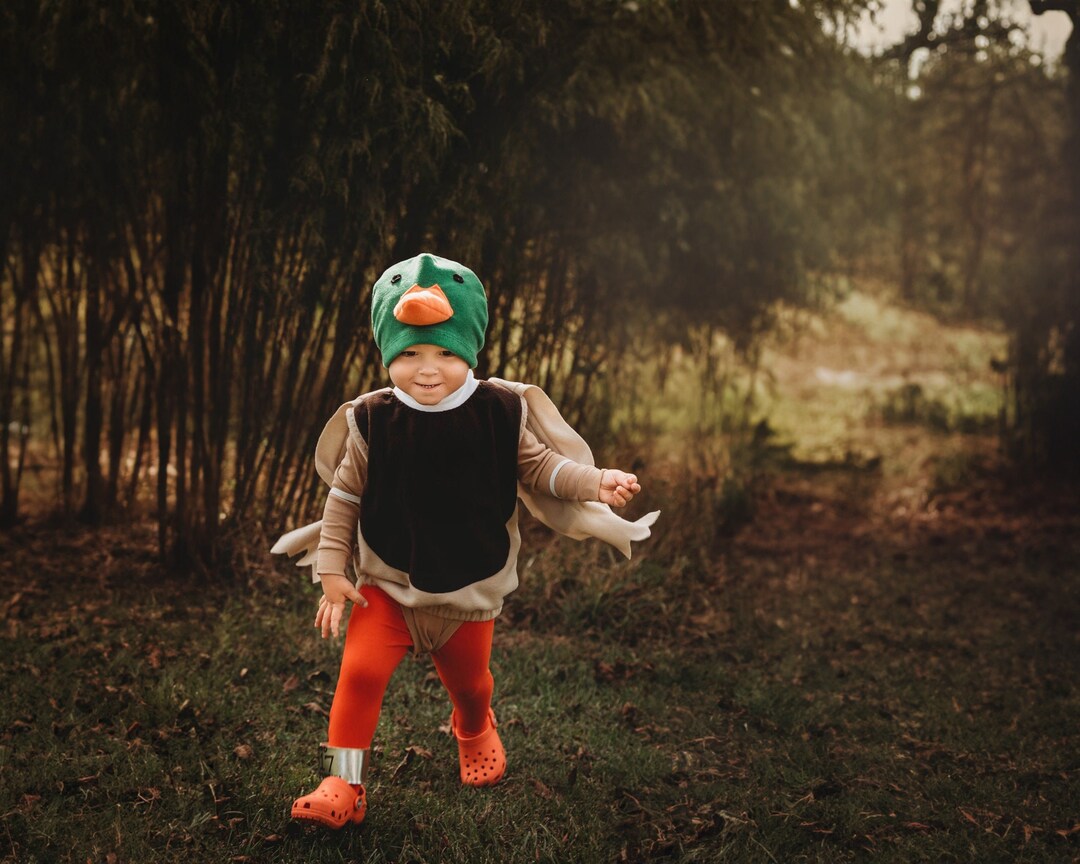 Mallard Duck Costume For Toddlers Adorable Halloween Dress up Outfit Mallard Duck Costume For Toddlers Adorable Halloween Dress up Outfit