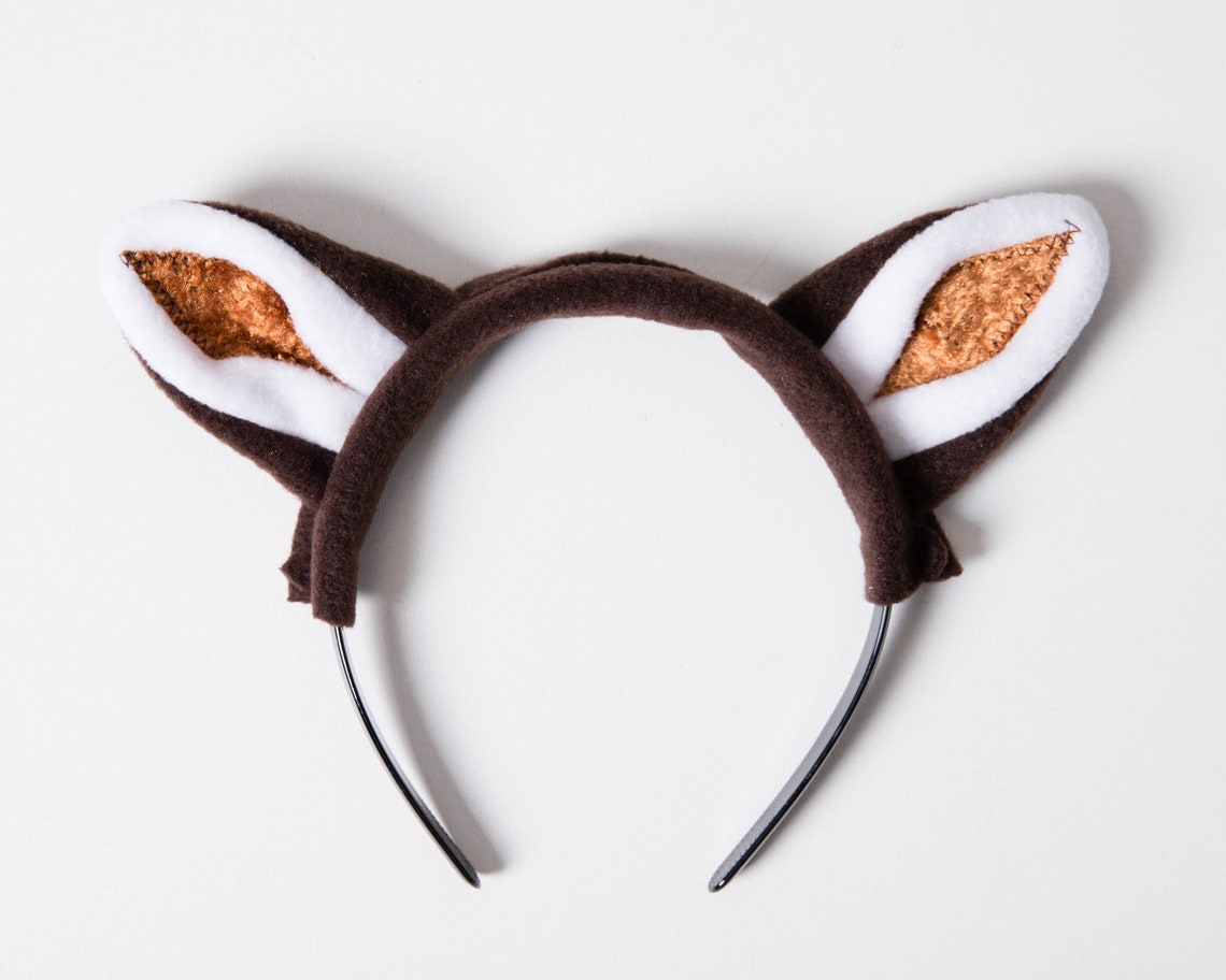 Raccoon Costume Set - Tail and Ears, Animal Headband and Tail, Dress Up ...