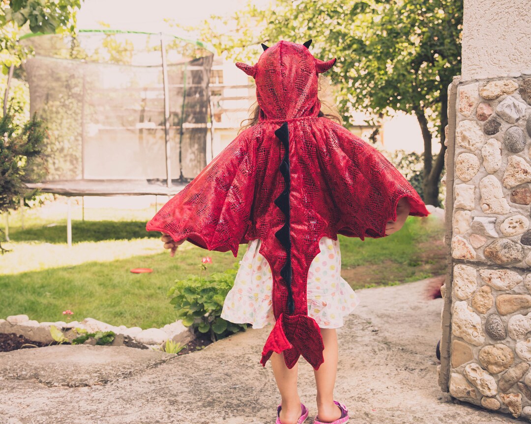 Toddlers Dragon Costume, Red Dragon Costume, Dragon Skin, Halloween ...