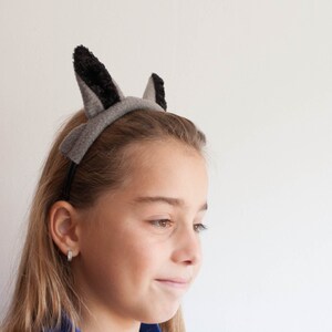 Wolf Tail and Ears Set, Wild Animal Halloween Costume Dress Up, Cosplay ...