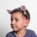 Hippo Ears Headband, Hippopotamus Halloween Costume Accessory, Funny ...