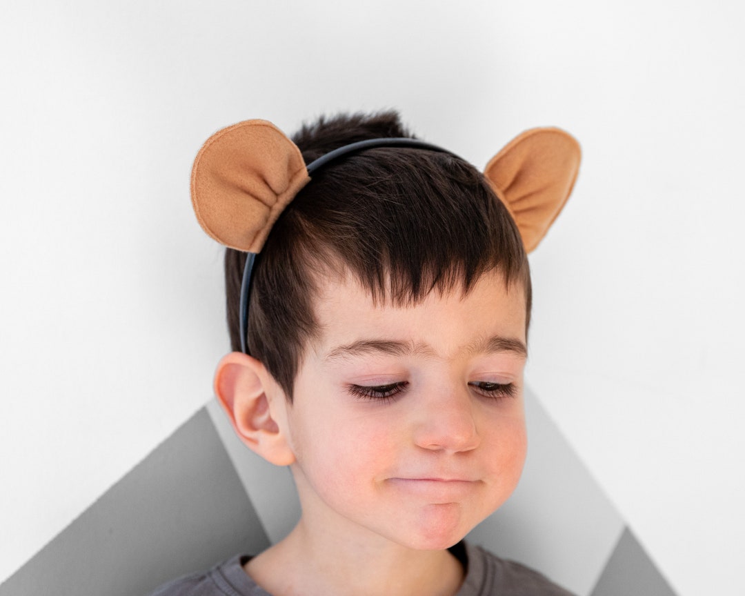 Cute Bear Ears / Unisex Teddy Bear Headband / Birthday Party Favor Gift ...