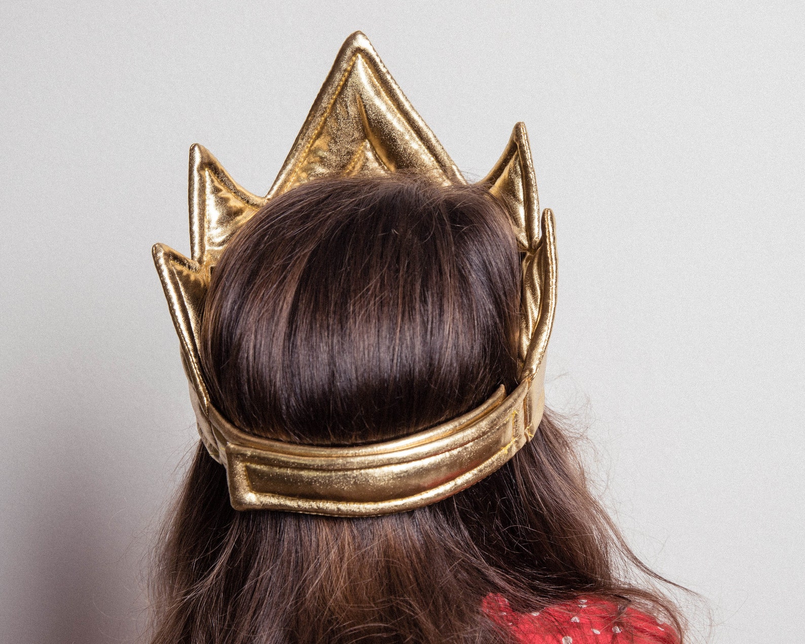 Party Crown, Girls Queen Crown, Boys King Crown, Gold Fabric Crown ...
