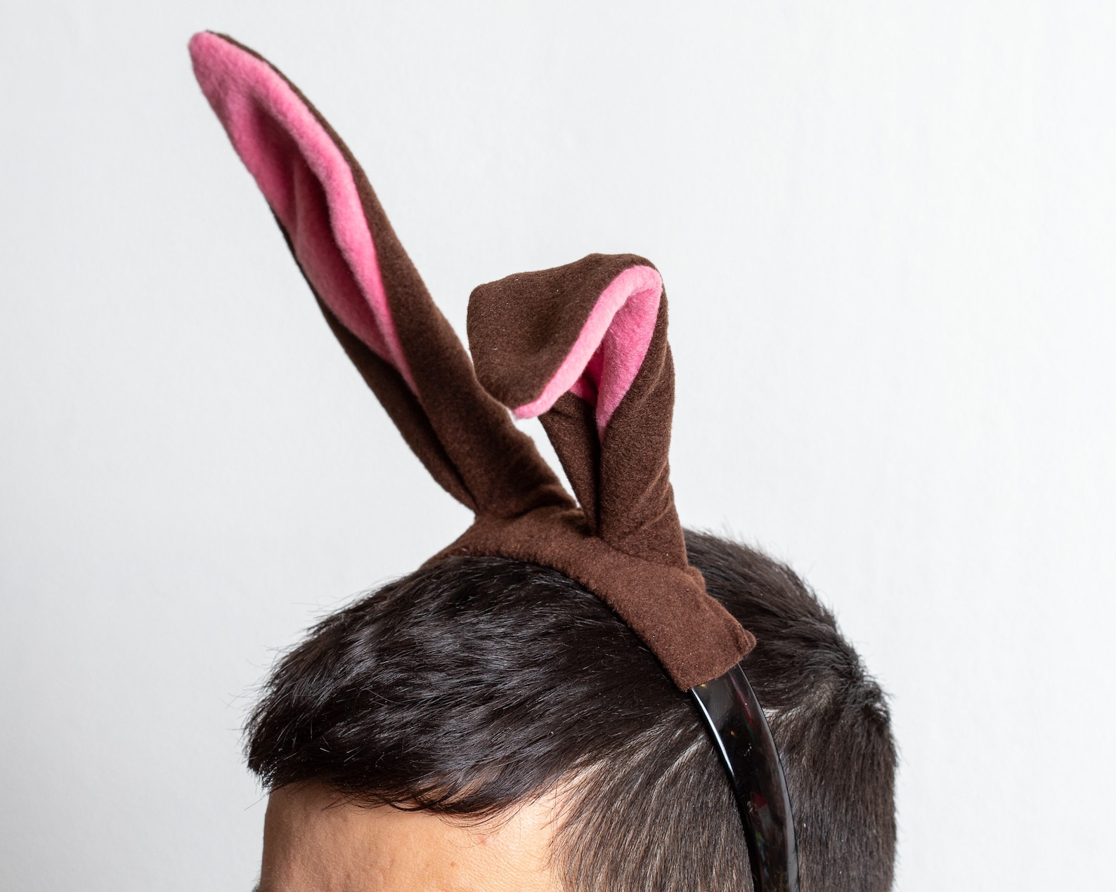Rabbit Ears Headband, Bunny Head Band, Brown Hare Ears, Children's or ...