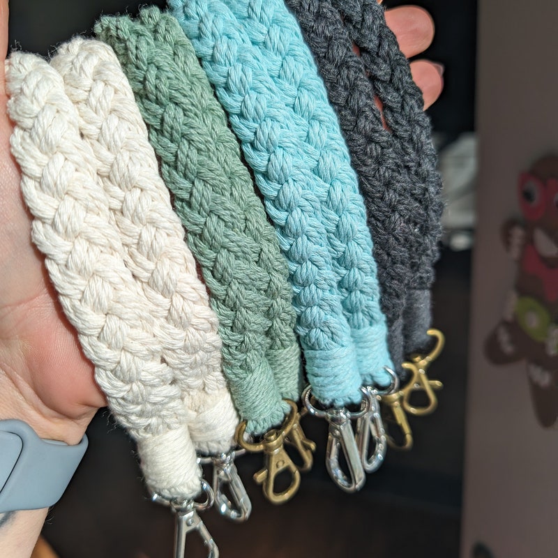 Braided Keychain - Etsy
