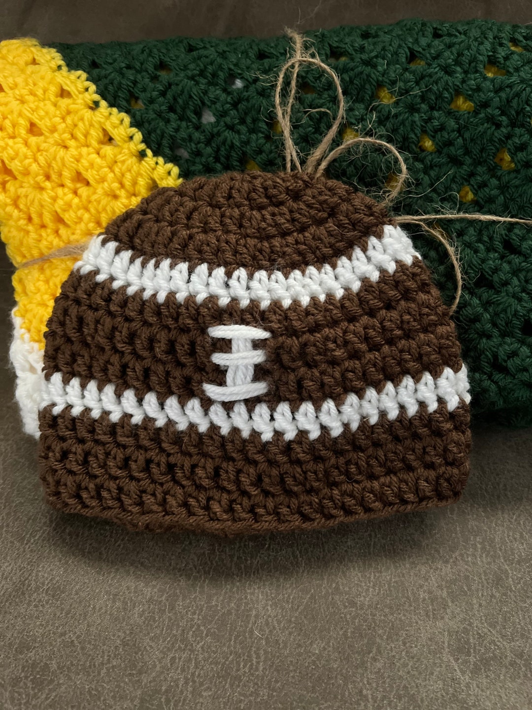 Custom Crochet NFL Football Team Bundle - Etsy