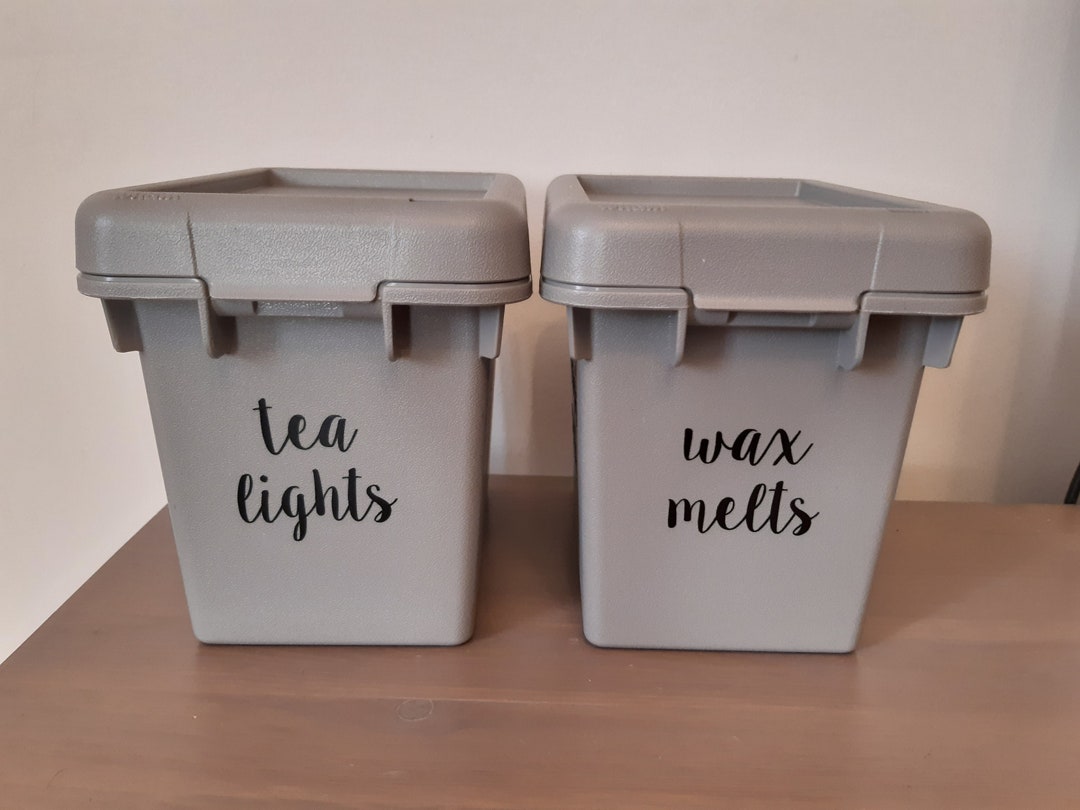 Personalised Wham Upcycled Plastic Storage Boxes With Lid Grey - Etsy