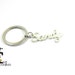 Sterling Silver Name Key Chain, Name Keychain, Signature Keychain ...