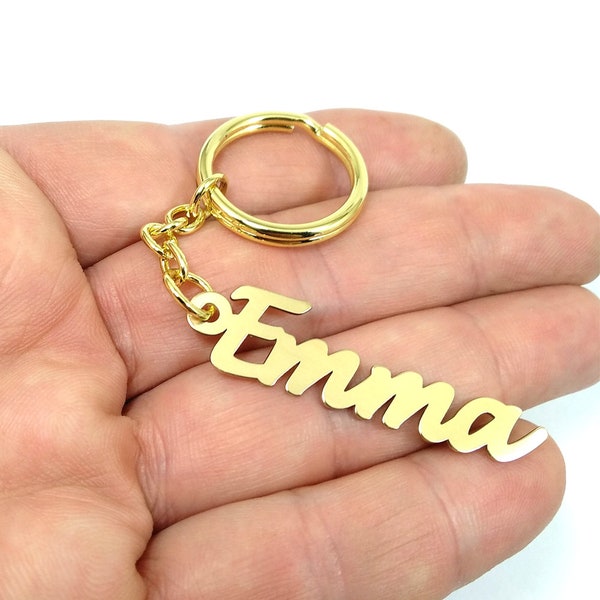 Brass Keychain - Etsy