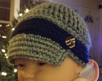 Infant newsboy hat | Etsy