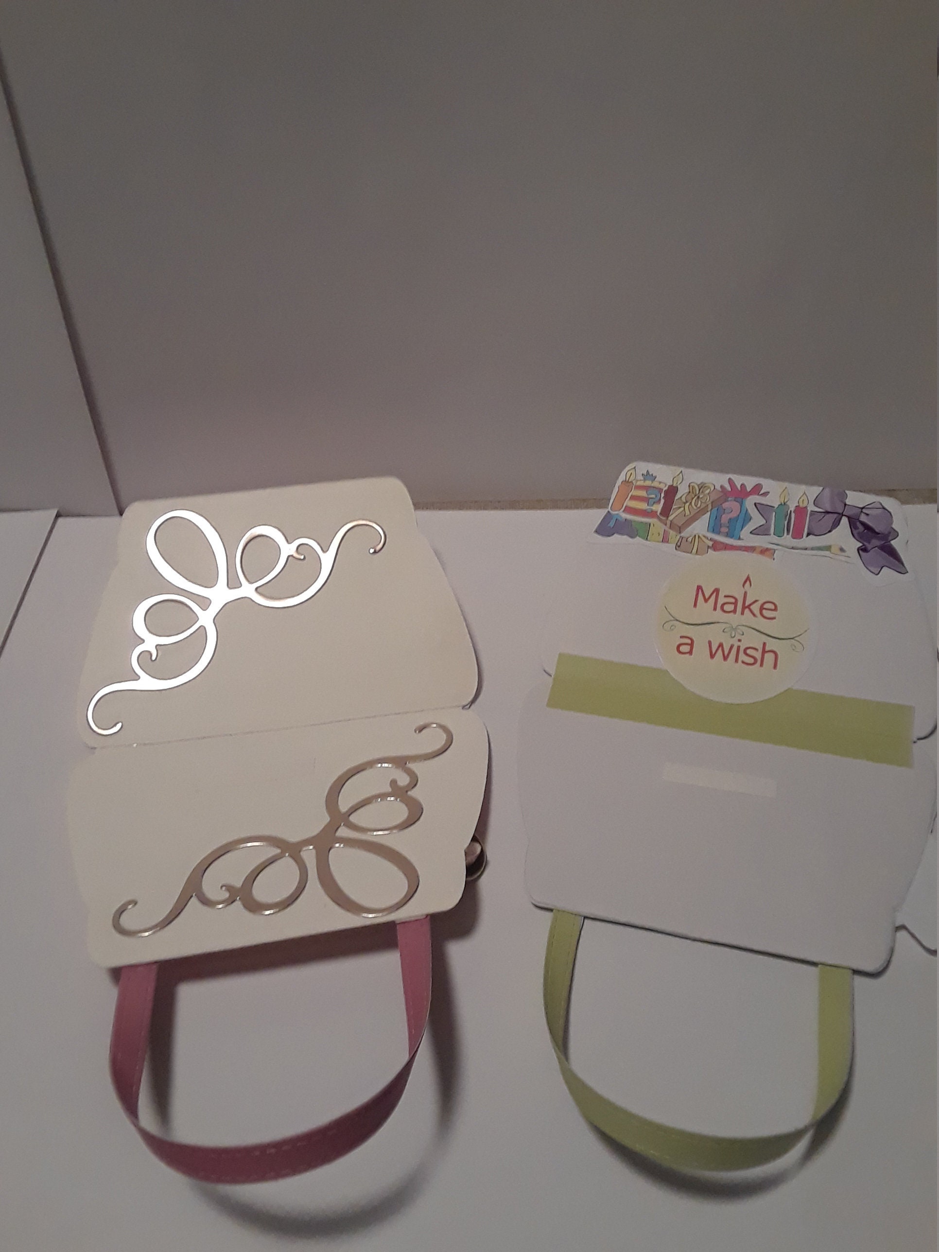 4 1/4 X 5 Inch Handmade Mini Paper Purses Gift Card Holders; Gift Bags ...