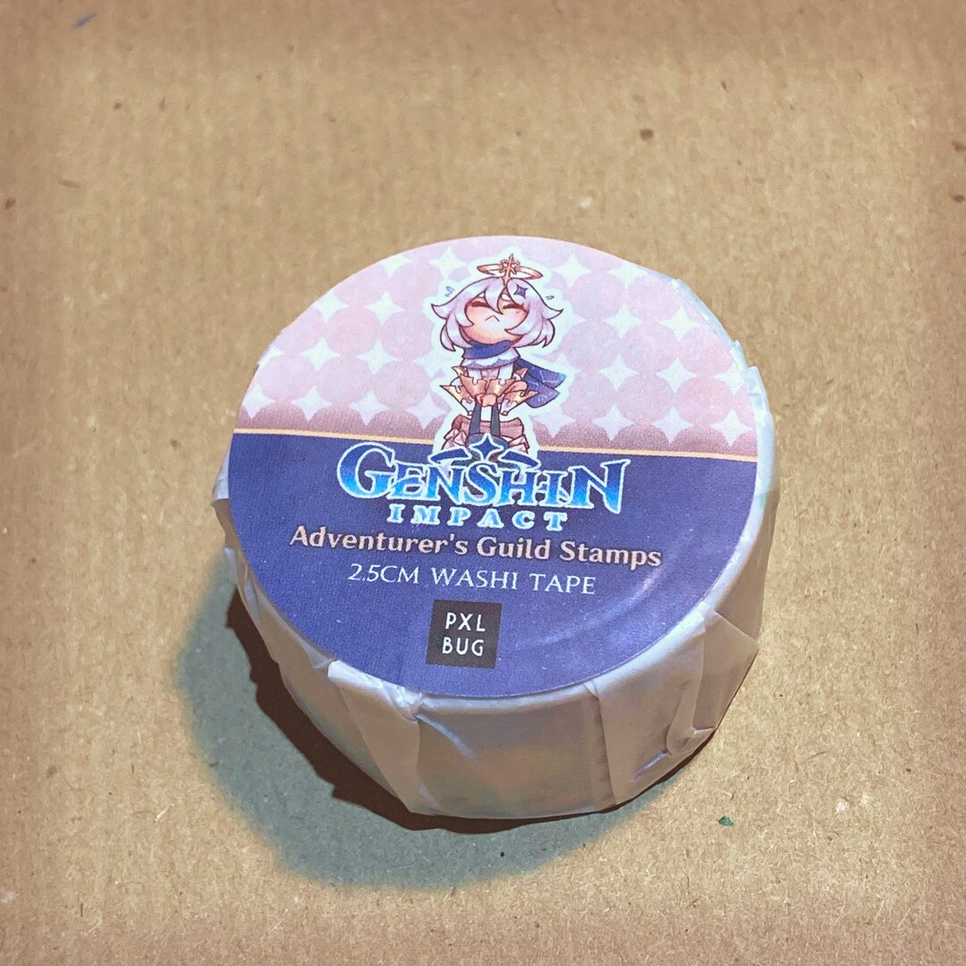 Washi Tape - Genshin Impact Location Stamps - Etsy UK