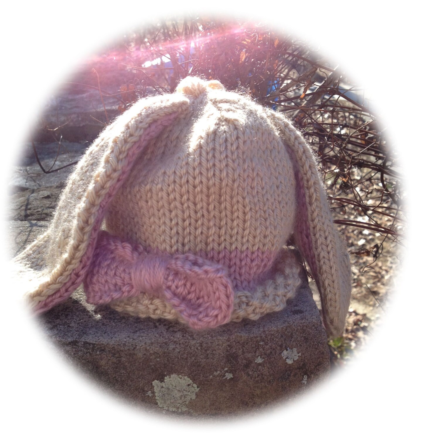 Knit Bunny Hat Pattern - Whimsical Animal Beanie - Infant, Toddler ...