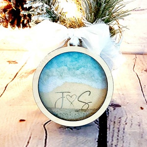 Fillable Beach Sand Keepsake Ornament Kit: DIY Sand Souvenir. Sand ...