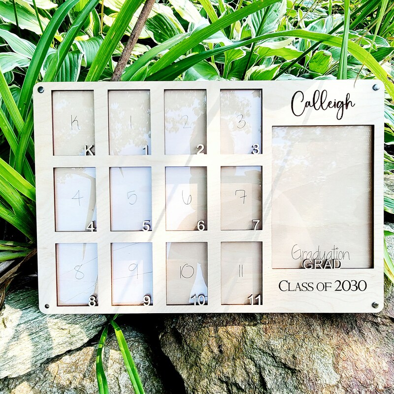 K 12 Picture Frame - Etsy