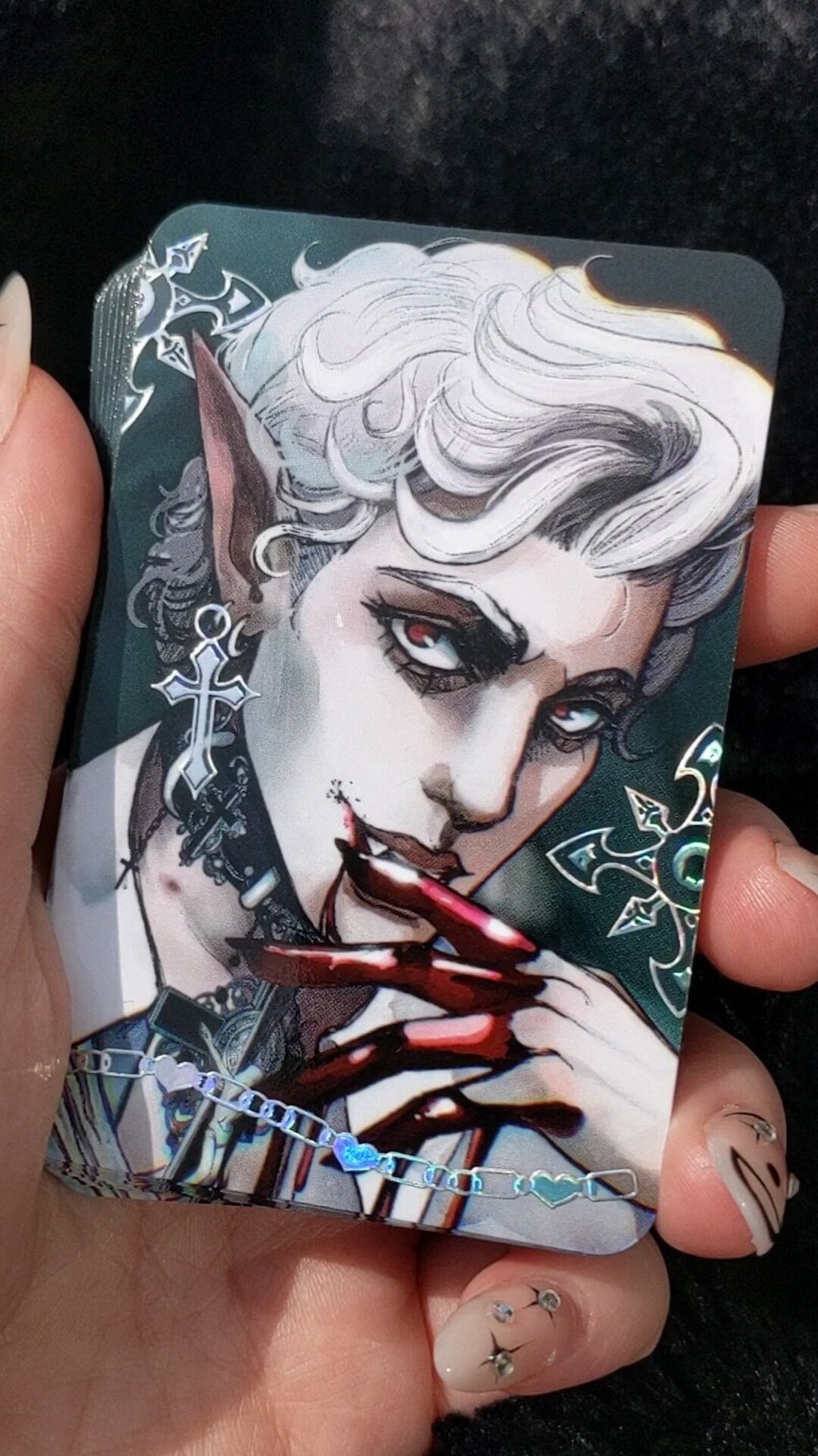 BG3 Astarion Gothic Photocard Print - Etsy