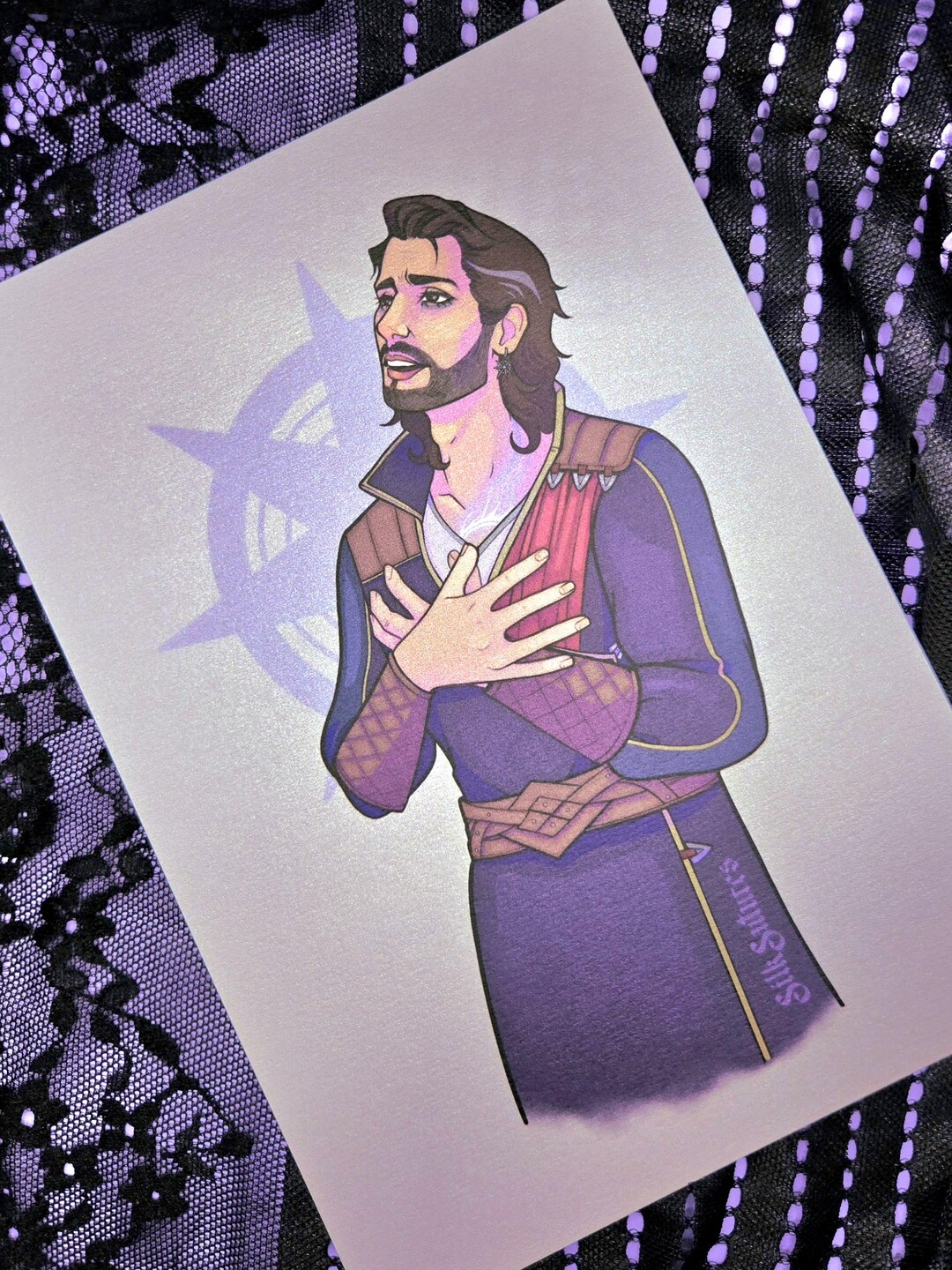 Baldurs Gate 3 Gale of Waterdeep BG3 Metallic A5 Print - Etsy