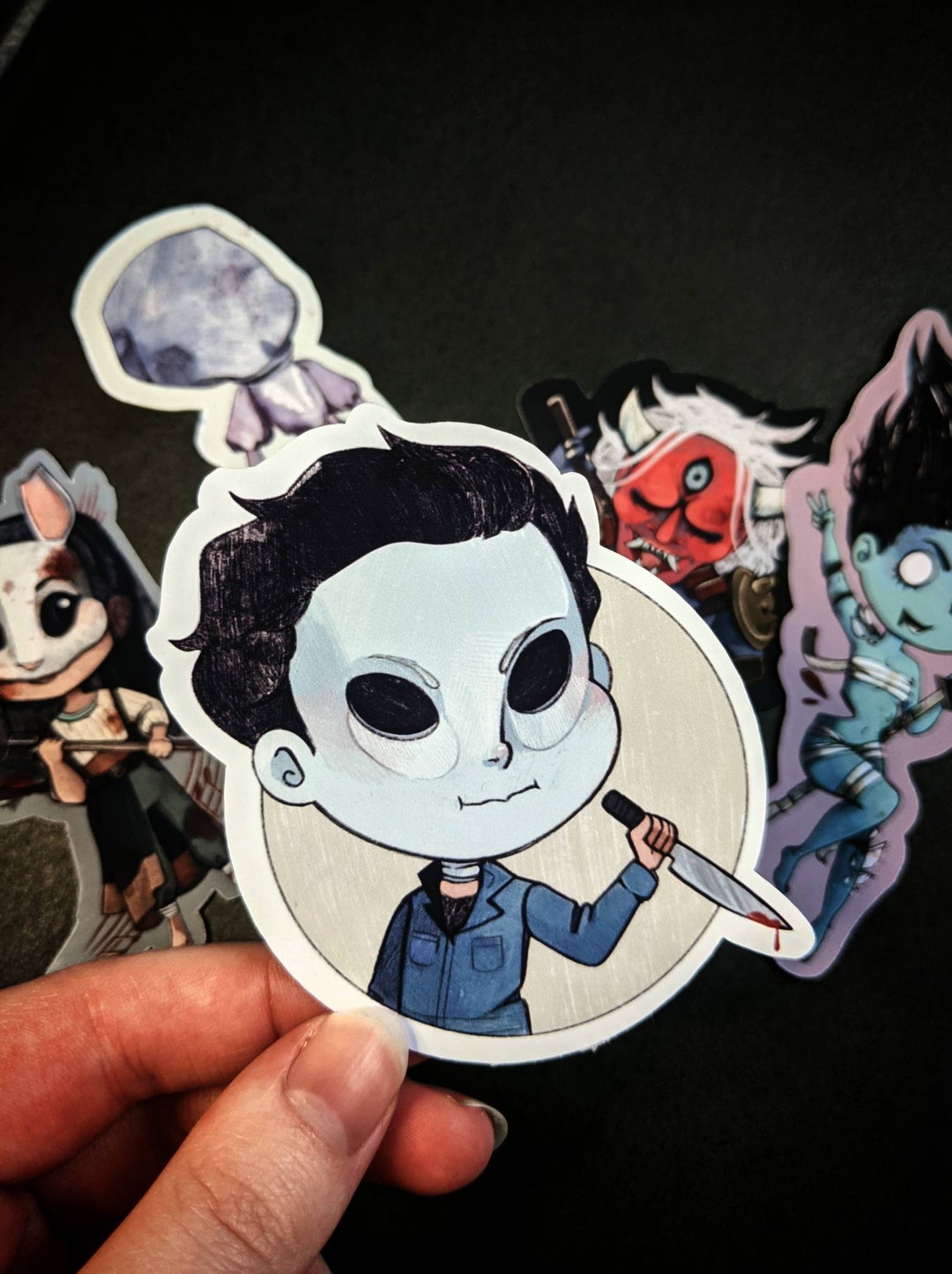 Dead by Daylight Inspired Slasher Killer Gloss Paper Horror Stickers ...