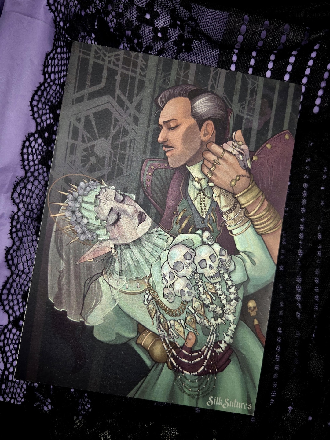 Emmrich Volkarin X Mourn Watch Rook Dragon Age Metallic A5 Print - Etsy