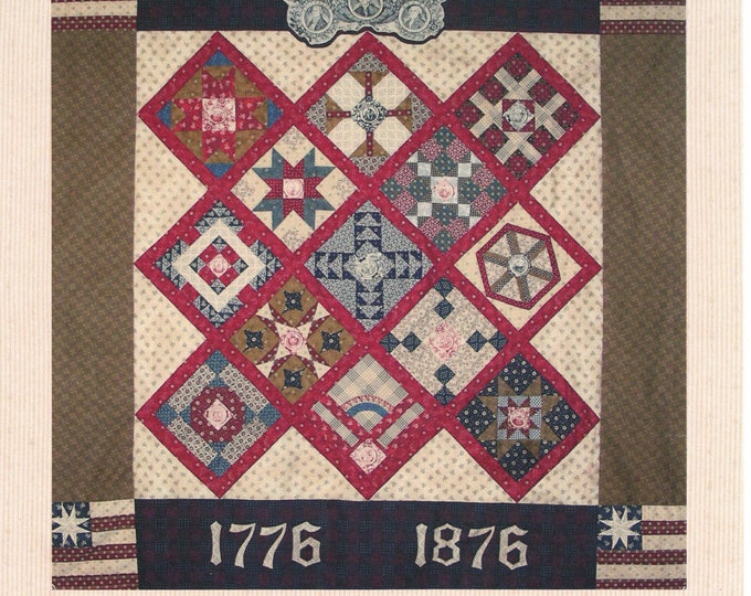 Quilt Pattern - Reproduction Quilts "centennial Sampler" - Used - Etsy