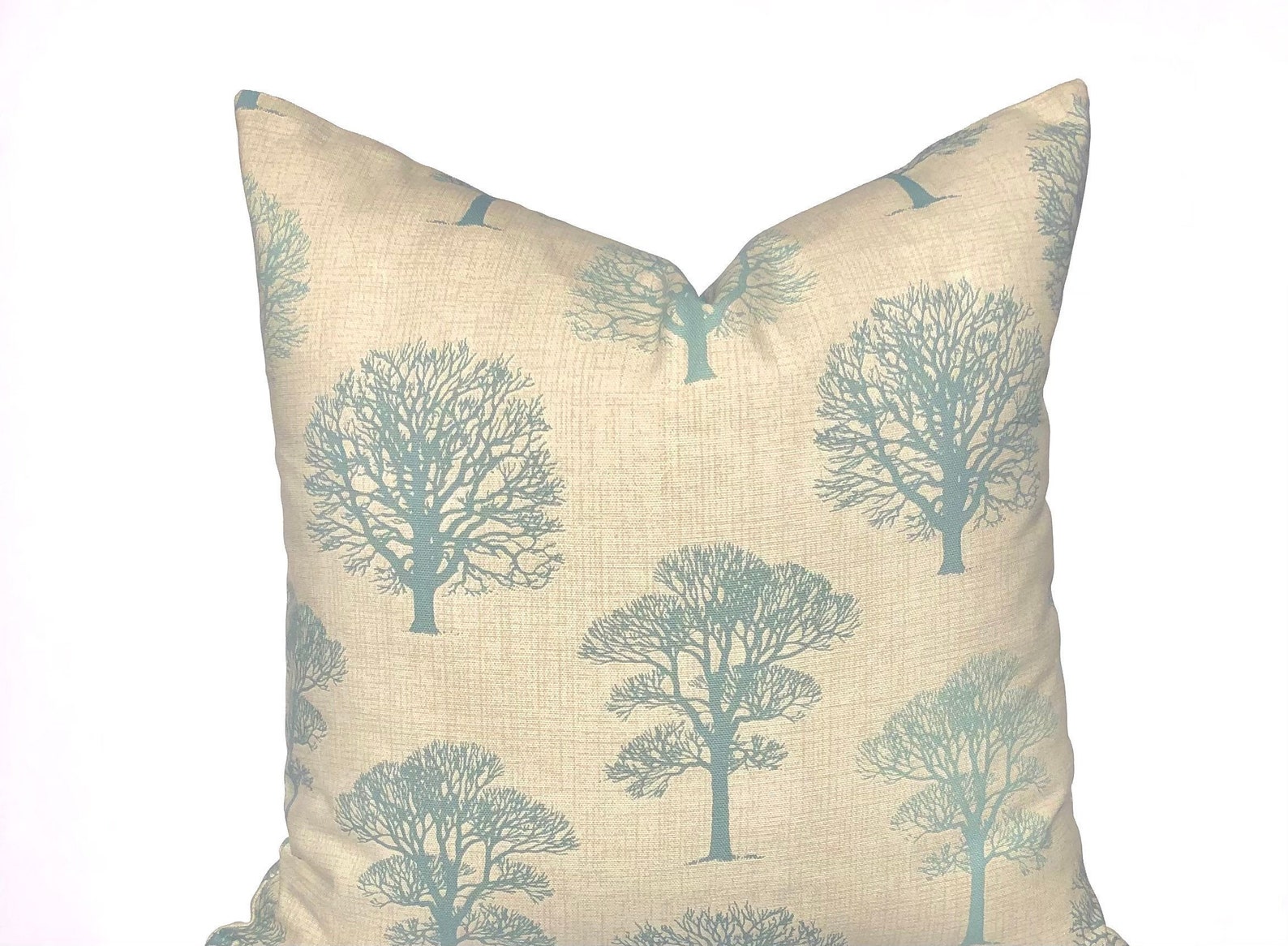 Cushion Cover Trees Blue 16'' 18'' - Etsy Australia