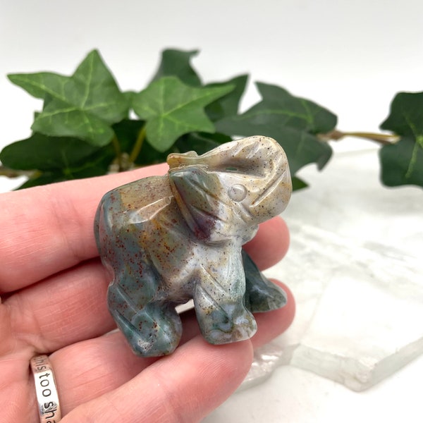 Jasper Elephant - Etsy