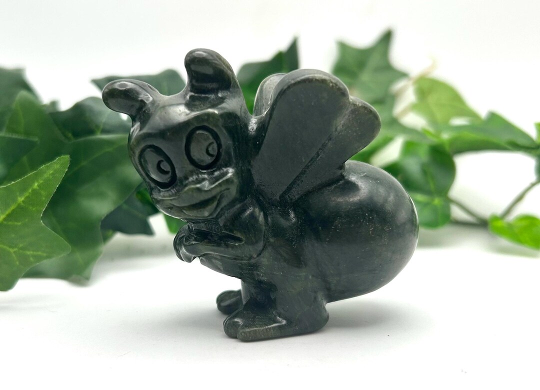 Super Cute Green Jade Crystal Honey Bee Carving - Etsy