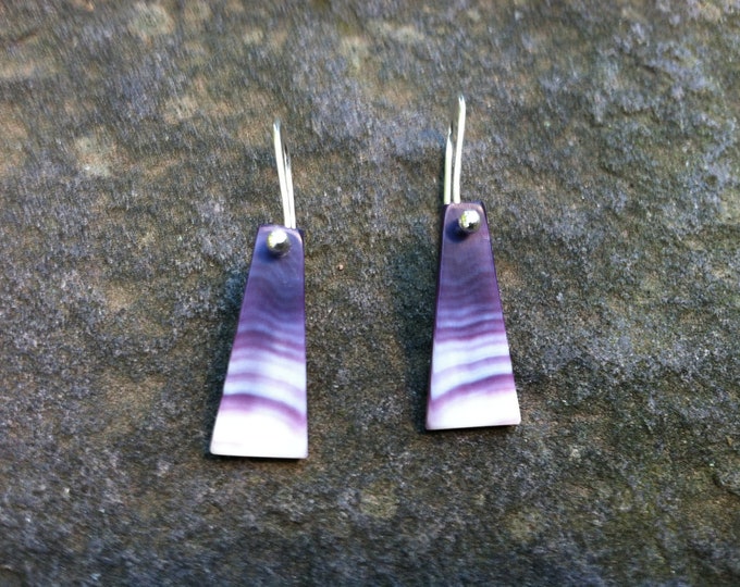 Wampum Triangle Earrings - Etsy
