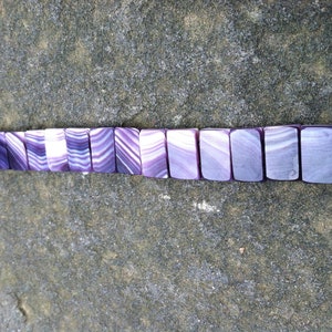 Flat Bead Wampum Bracelet - Etsy