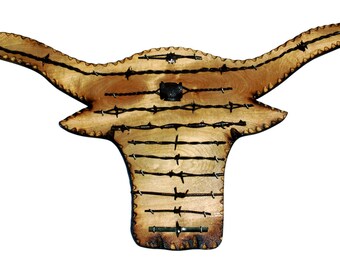 Barbed Wire Plaque | Etsy