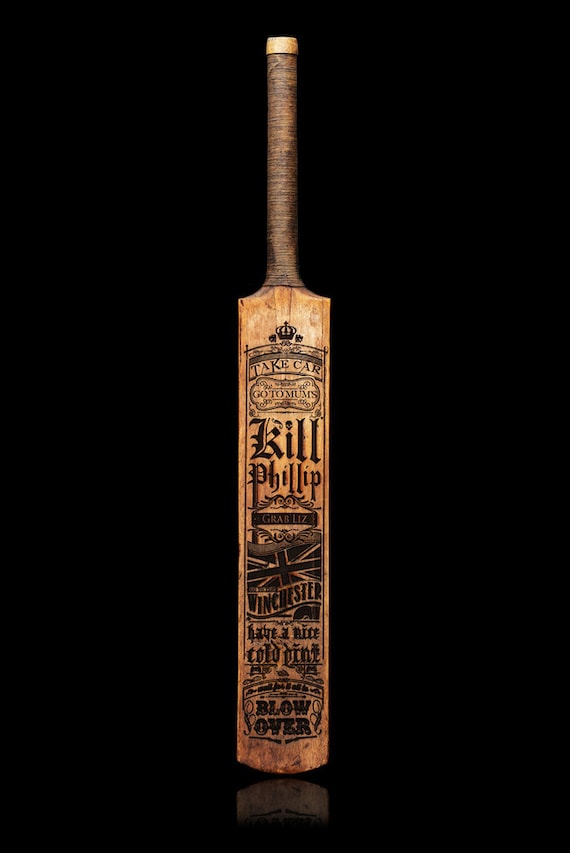 Shaun Of The Dead Cricket Bat