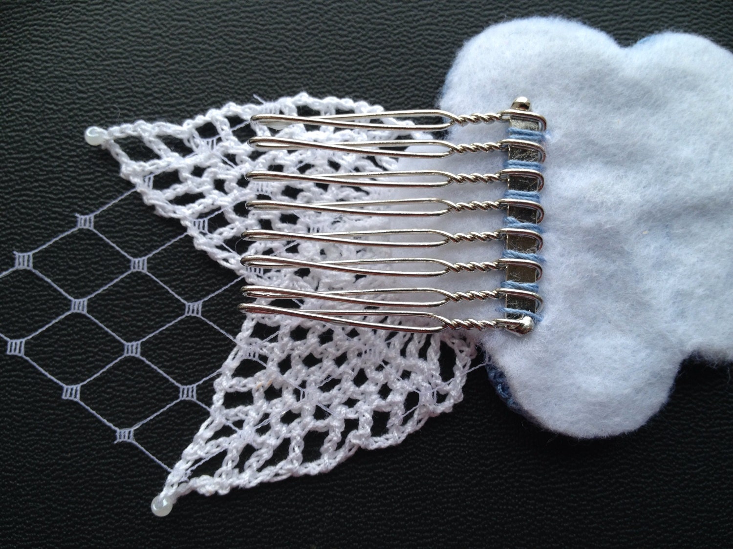 Irish Rose Hair Comb With Lace Leaves - Etsy