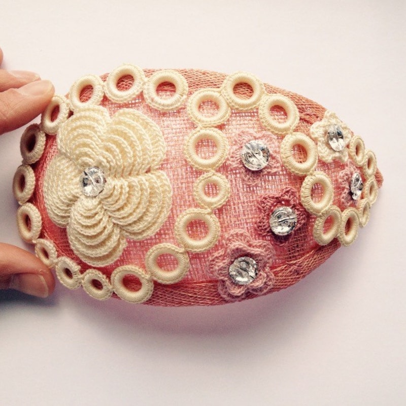 Crochet Fascinator - Etsy