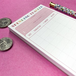 Cash Envelope Expense Tracker Notepad // Spending Tracker Notepad ...