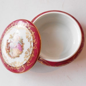 Vintage Limoges Trinket Dish, Porcelain Dish, Desk Accessory, Vanity ...
