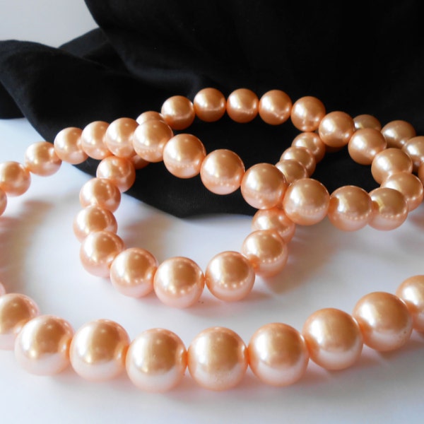 Peach Pearl Jewelry - Etsy