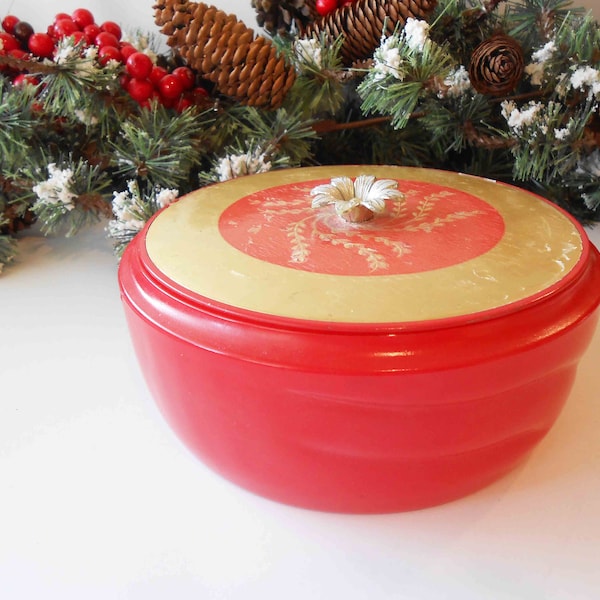 Red Avon Powder Box - Etsy