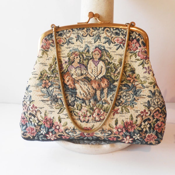 Tapestry Handbag - Etsy