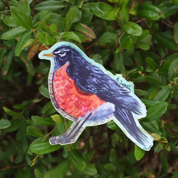 Robin Decal - Etsy