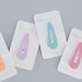 Small Acrylic Snap Clip | 10 Colors - Etsy