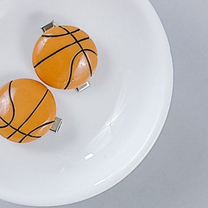 Acrylic Basketball Hair Clip Basketball Barrette - Etsy