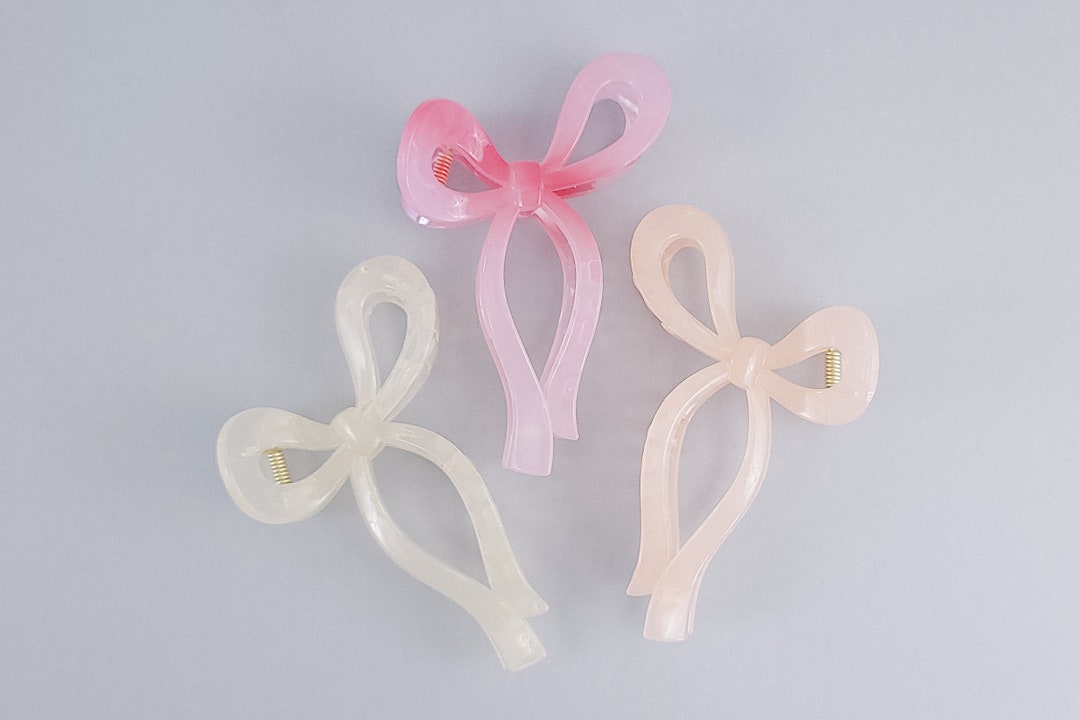 Claw Clip | Bow | 3 Options - Etsy