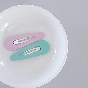 Small Acrylic Snap Clip | 10 Colors - Etsy