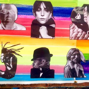 Rainbow of Tolerance Black and White Collage - Etsy